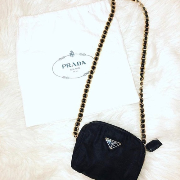 Prada | Bags | Vintage Prada Nylon Mini Crossbody | Poshmark